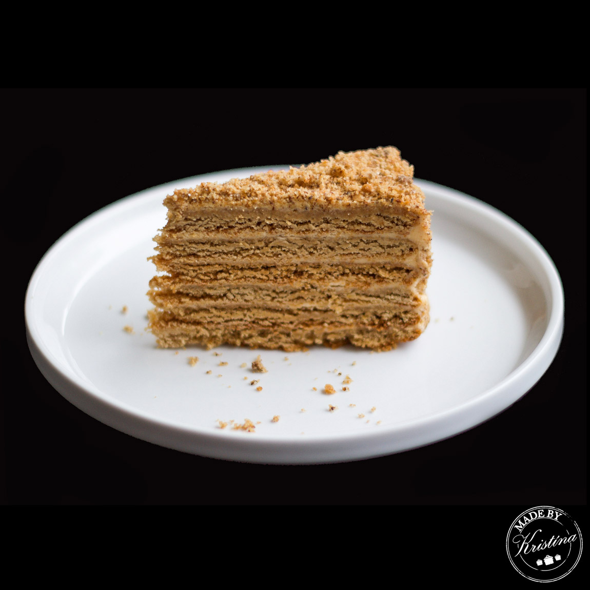 Recept na domácí medovník | Made by Kristína